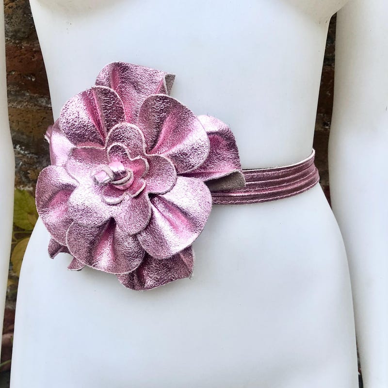 Flower Belt - Etsy