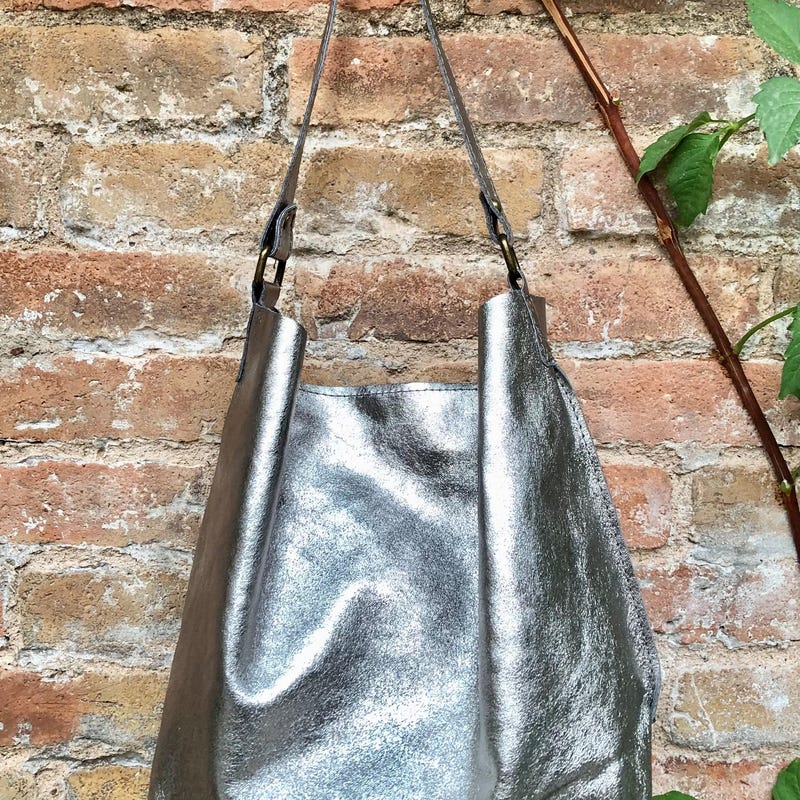 Silver Purse - Etsy