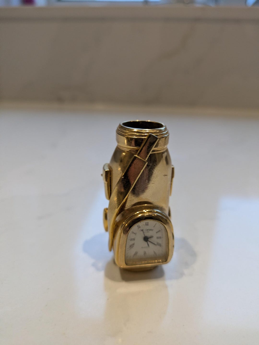 Vintage " Golf Bag Themed Miniature Quartz Clock by Widdop - Etsy Canada