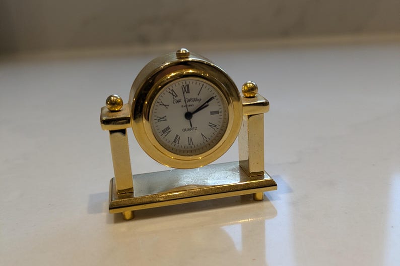 Vintage Miniature Widdop Carriage Clock - Etsy
