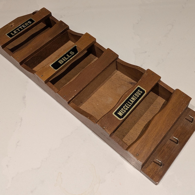 Vintage Letter Rack Wall - Etsy UK