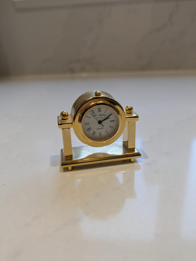 Vintage Miniature Widdop Carriage Clock - Etsy