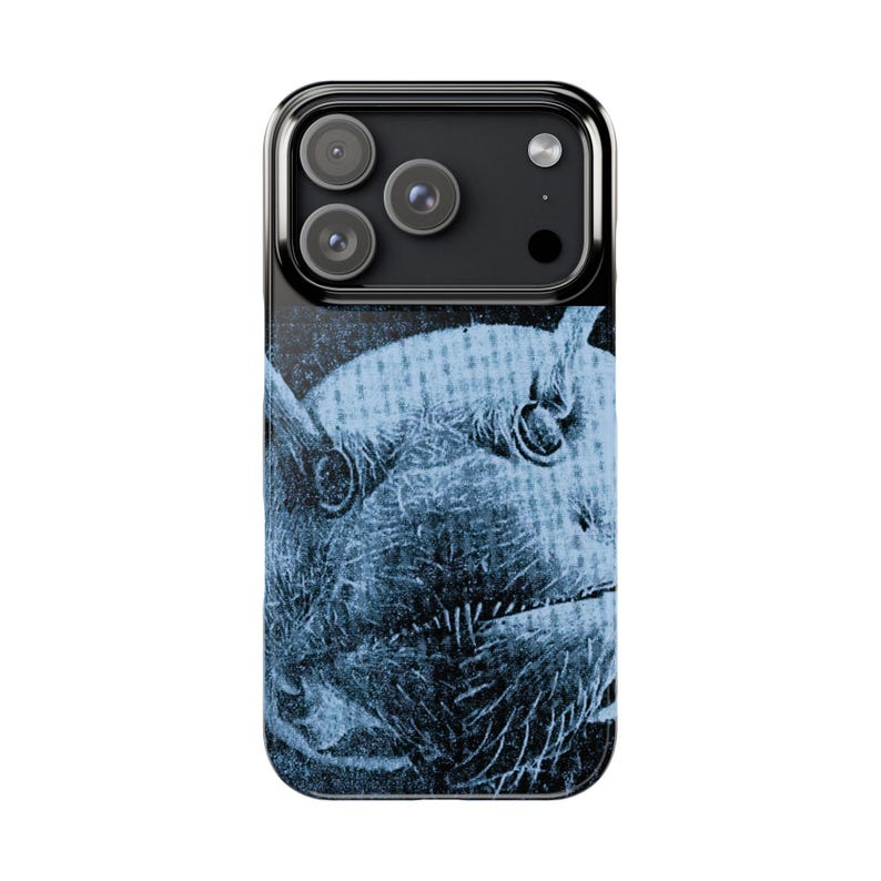 Blue Ant Face Slim Phone Cases, Unique Phone Cover, Trendy iPhone Case ...