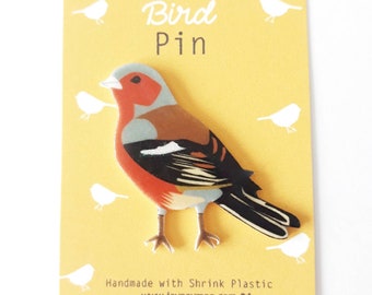 Plastic Bird Brooch | Etsy
