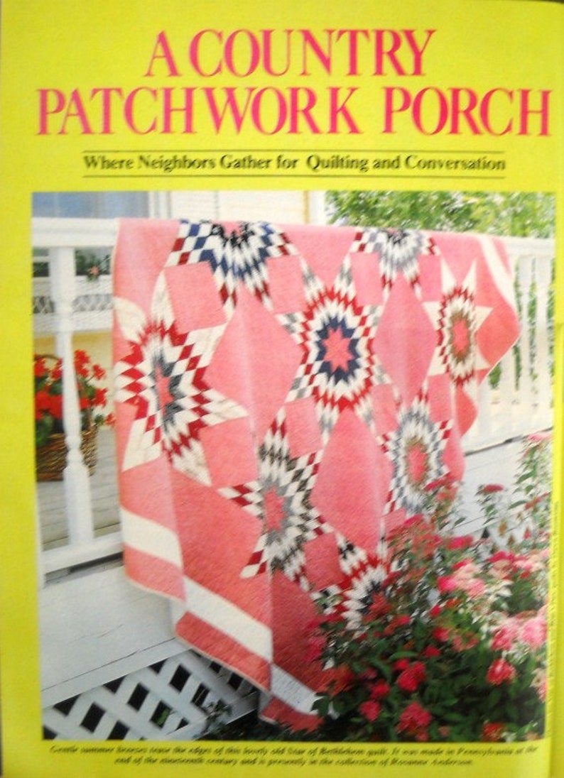 Country Quilts Magazine Summer 1990 Quilt Patterns Sampler | Etsy