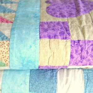 Sherbet Hearts PDF Download Quilt Pattern by Curlicue Creations Throw ...