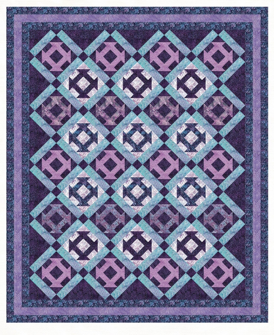 Cogs Agog PDF Download Quilt Pattern, Curlicue Creations - Etsy