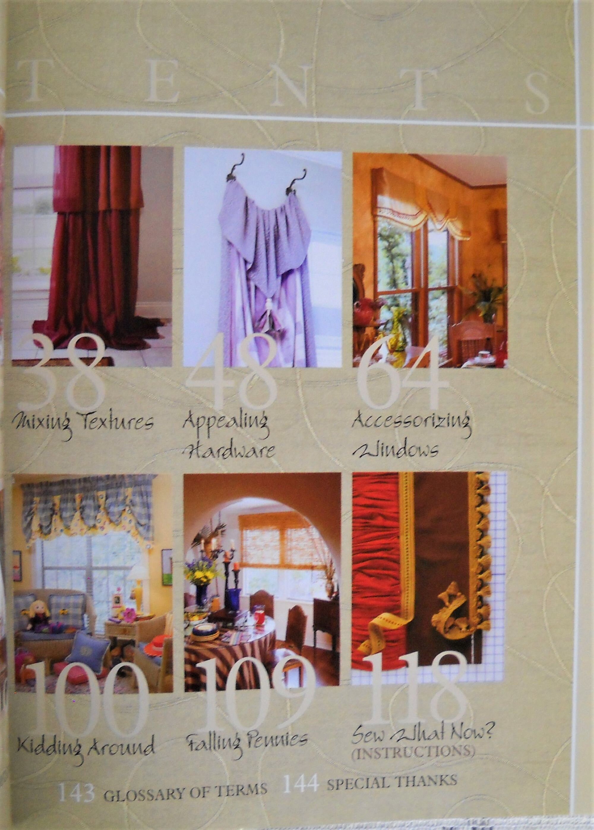 The Window Book Leisure Arts Curtains Drapes Window | Etsy