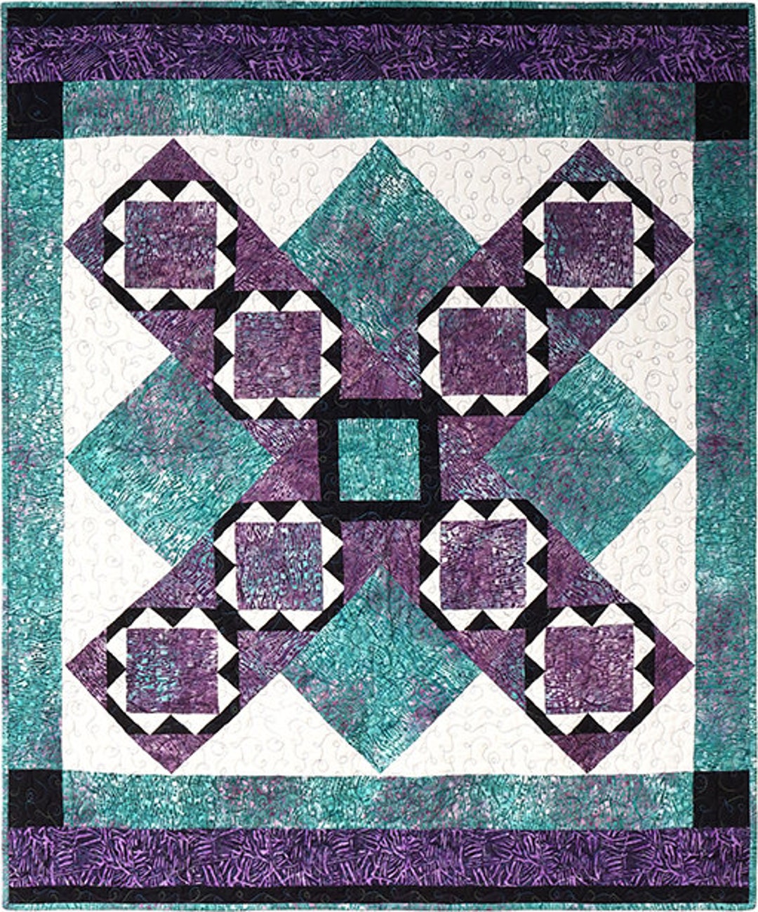 Love's Last Kiss Quilt Pattern by Curlicue Creations Quilting Pattern ...