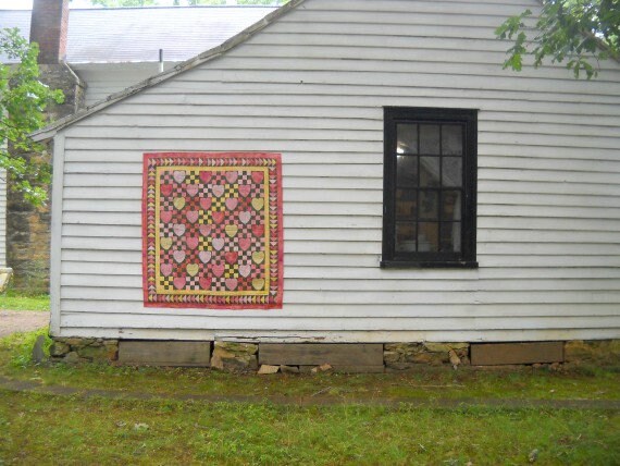 Sherbet Hearts Quilt Pattern Pink Lemonade Version by Curlicue - Etsy