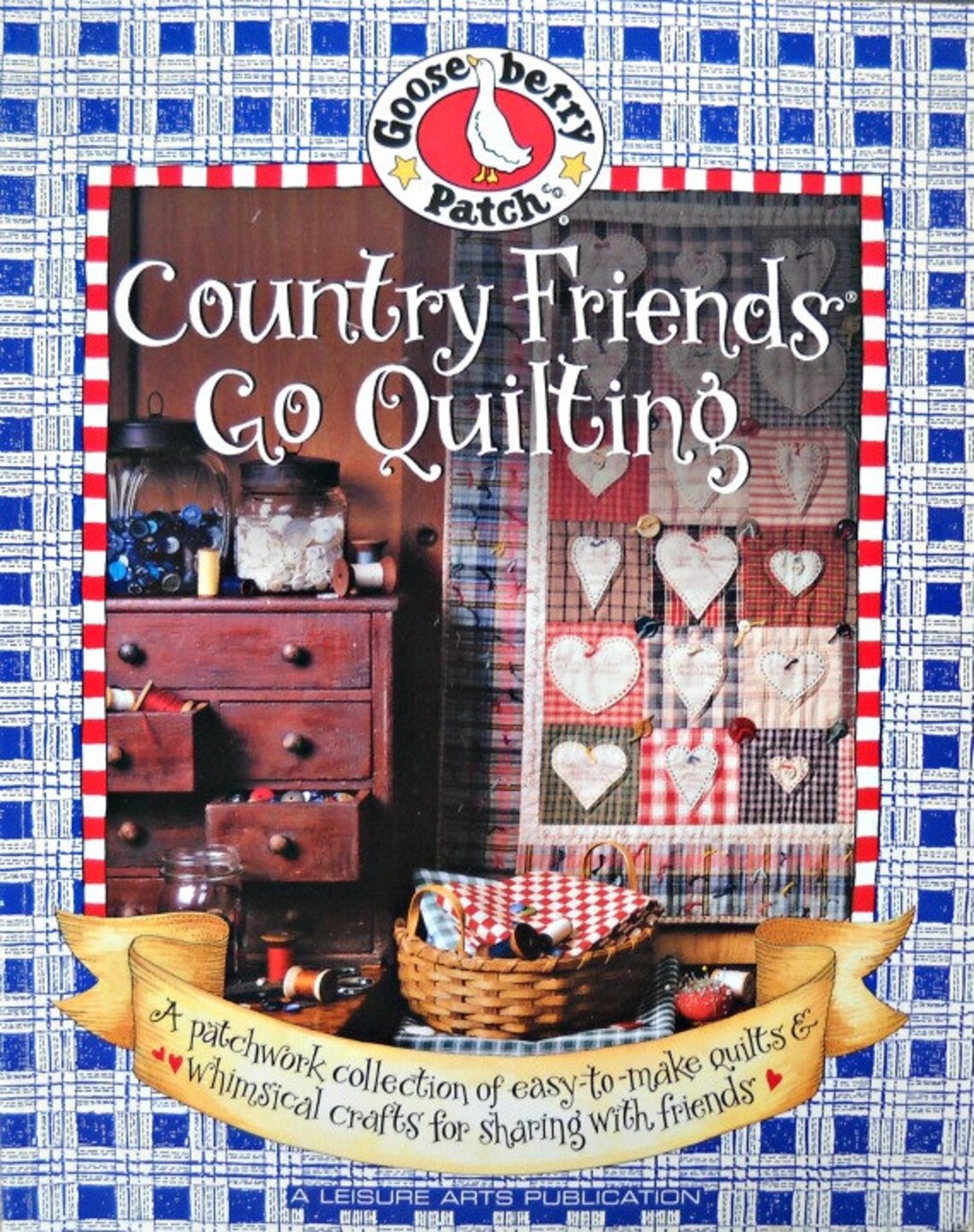 Country Friends Go Quilting Book by Gooseberry Patch Quilt Patterns ...
