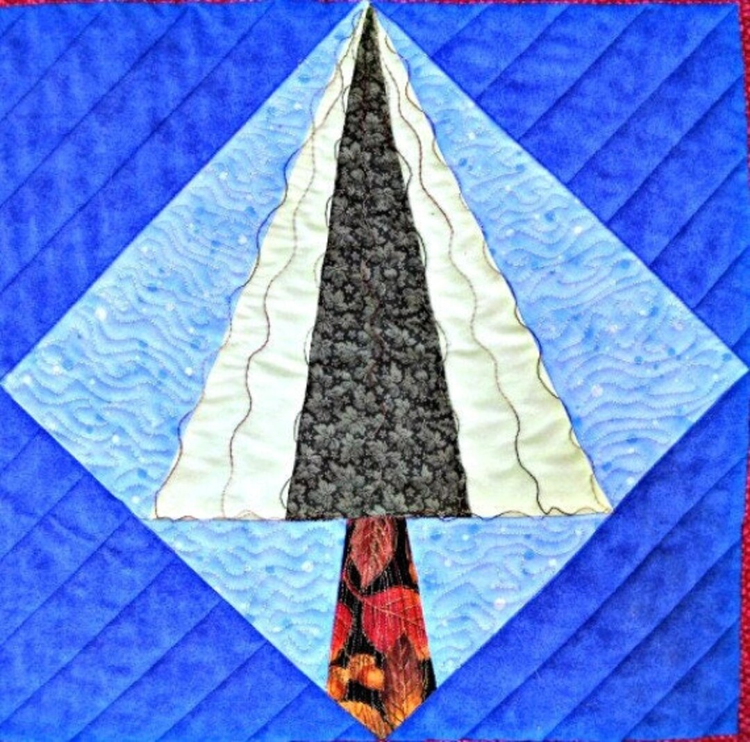 Evergreen Tree Quilt Block Pattern: Paper Pieced Holiday Decor (PDF ...