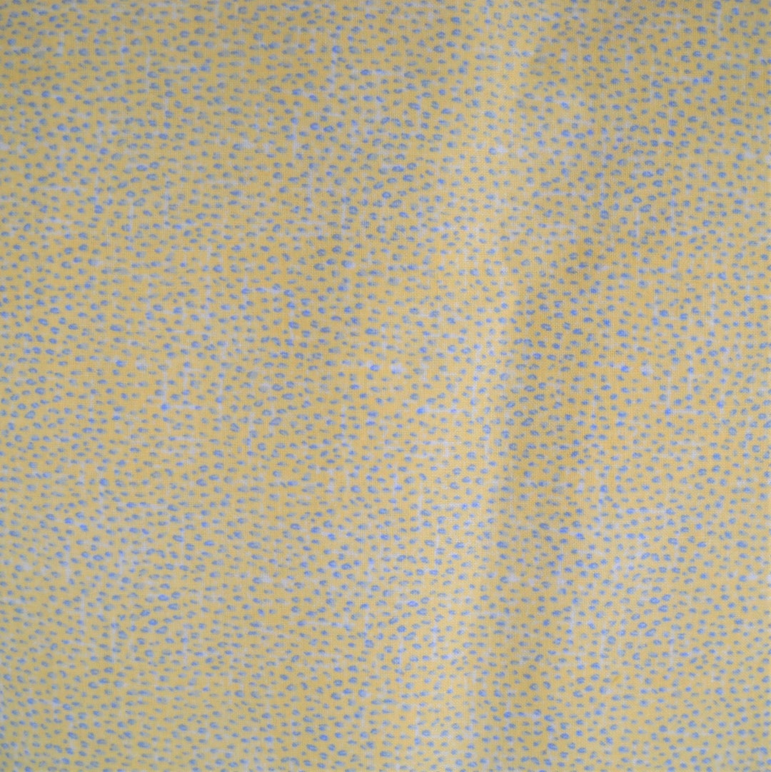 Yellow Spotted Quilt Fabric, 100 Percent Cotton, Fabric by the Yard ...