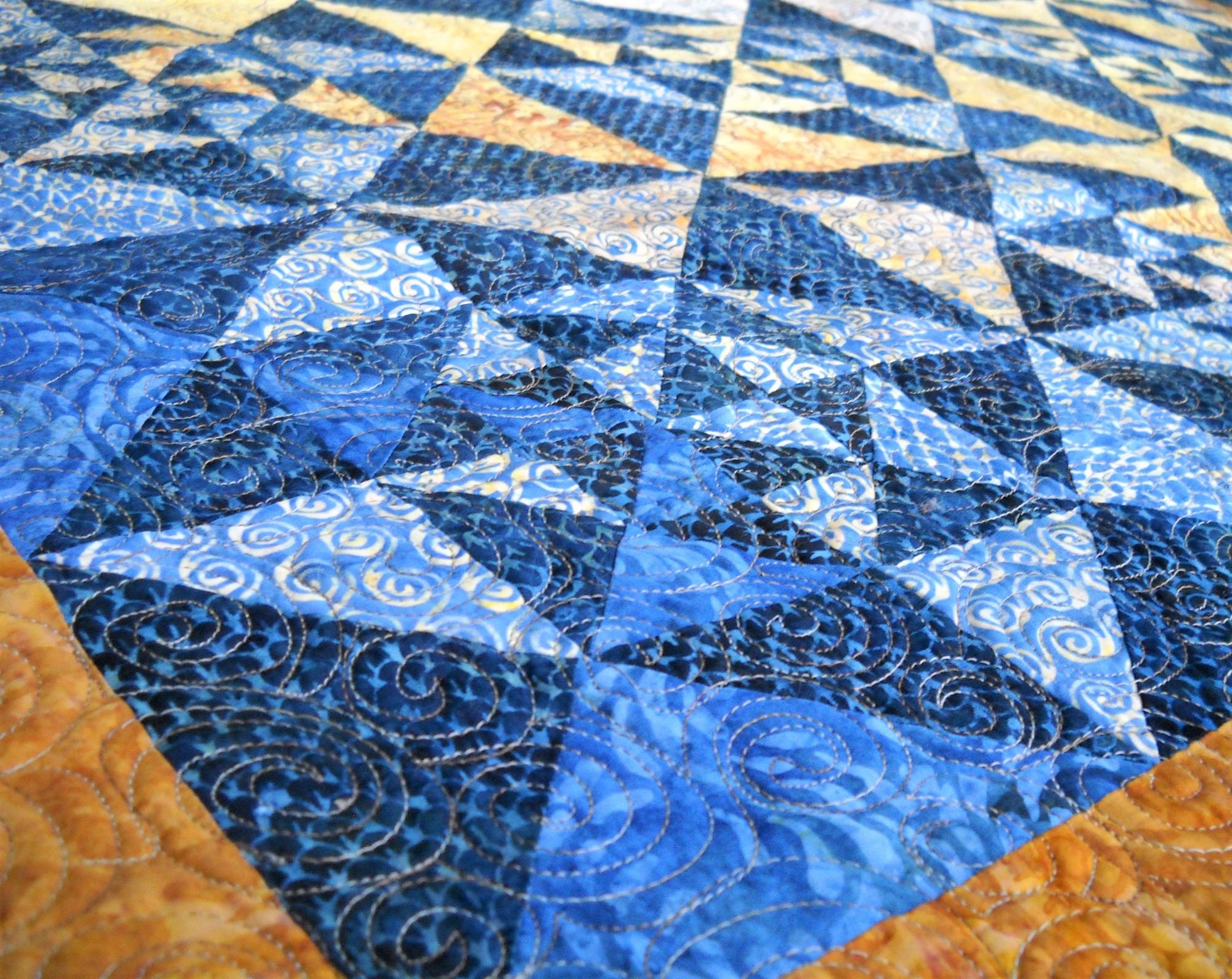 Ascension Quilt Pattern by Curlicue Creations Throw Size - Etsy