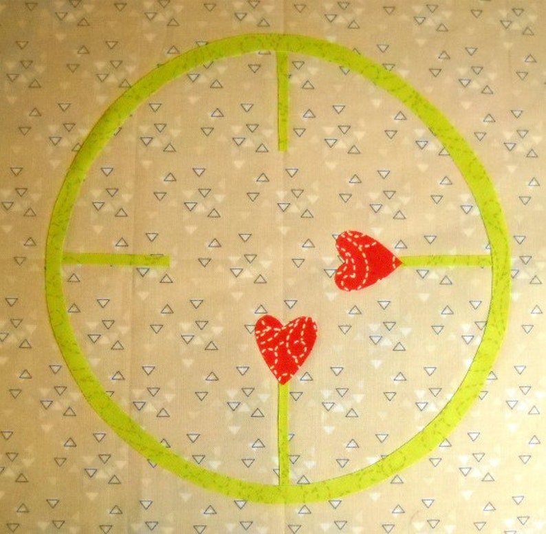 Hope Applique PDF Download Quilt Block Pattern by Curlicue - Etsy