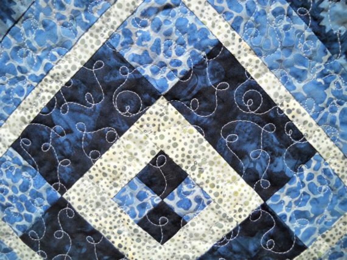 Postcard PDF Download Quilt Pattern, Curlicue Creations, Digital ...