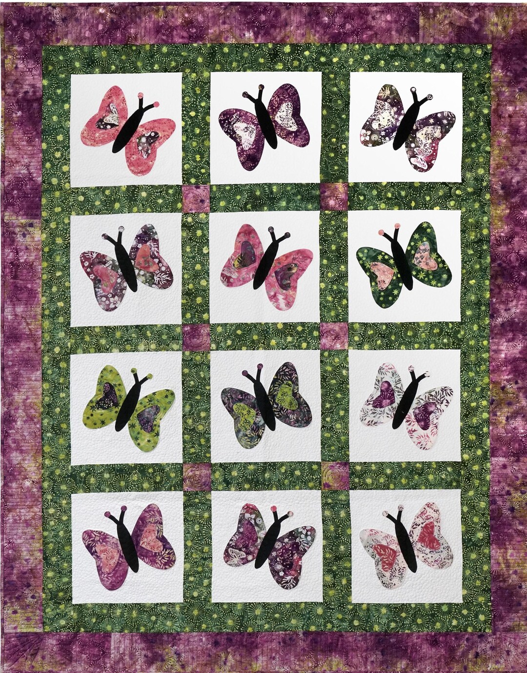 Wings Quilt Pattern by Curlicue Creations Quilting Pattern Sewing - Etsy