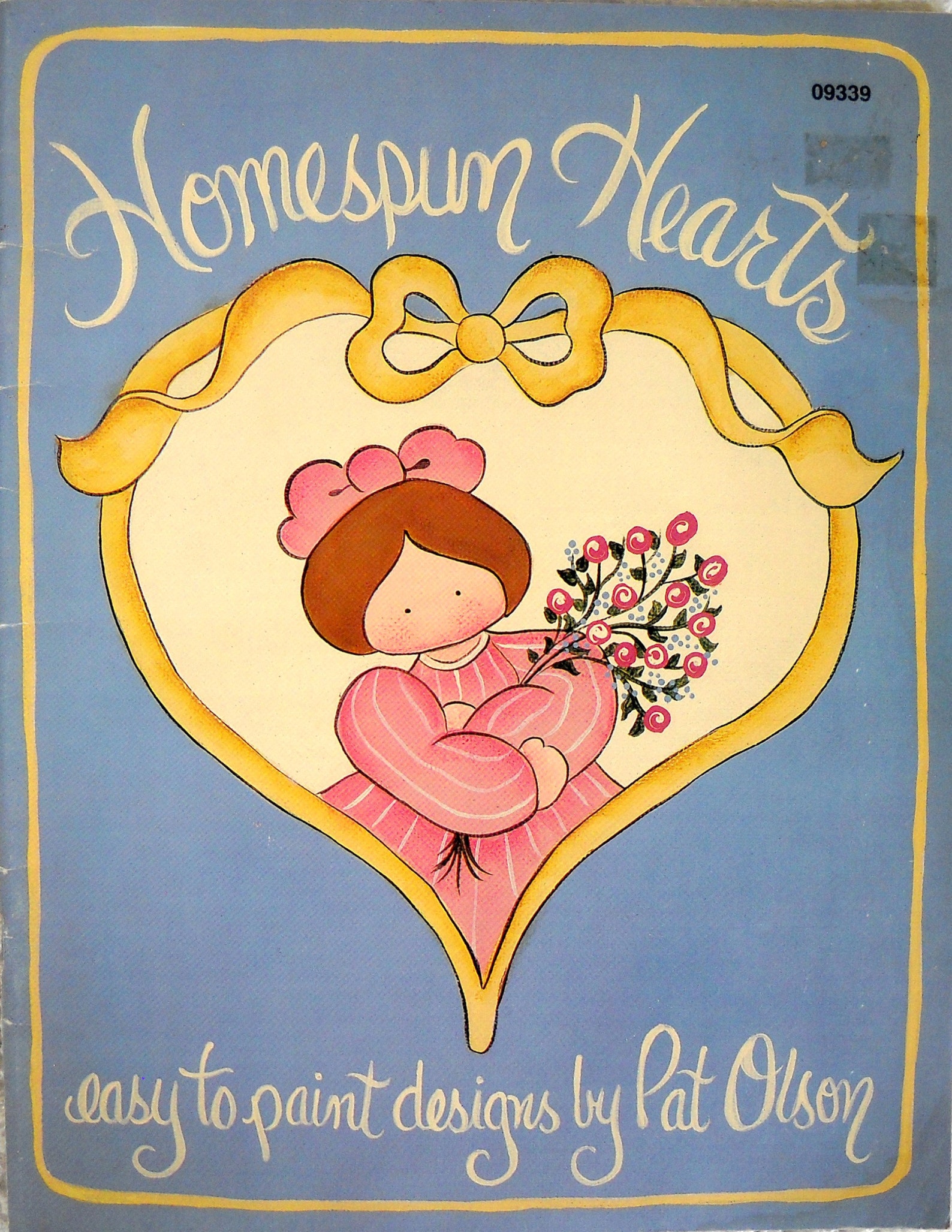 Homespun Hearts Decorative Painting Book Pat Olson Painting - Etsy