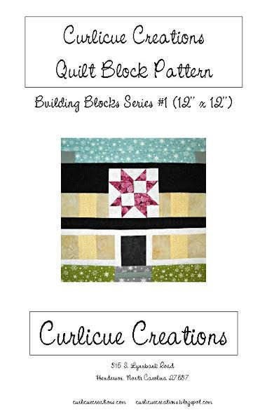 Curlicue Creations House Quilt Block Pattern Building Blocks - Etsy