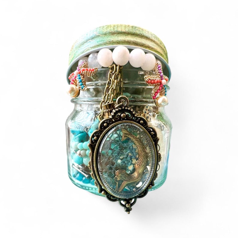 Puzzle and Pearl Jewelry Jars – Curated Jewelry Experience - Etsy