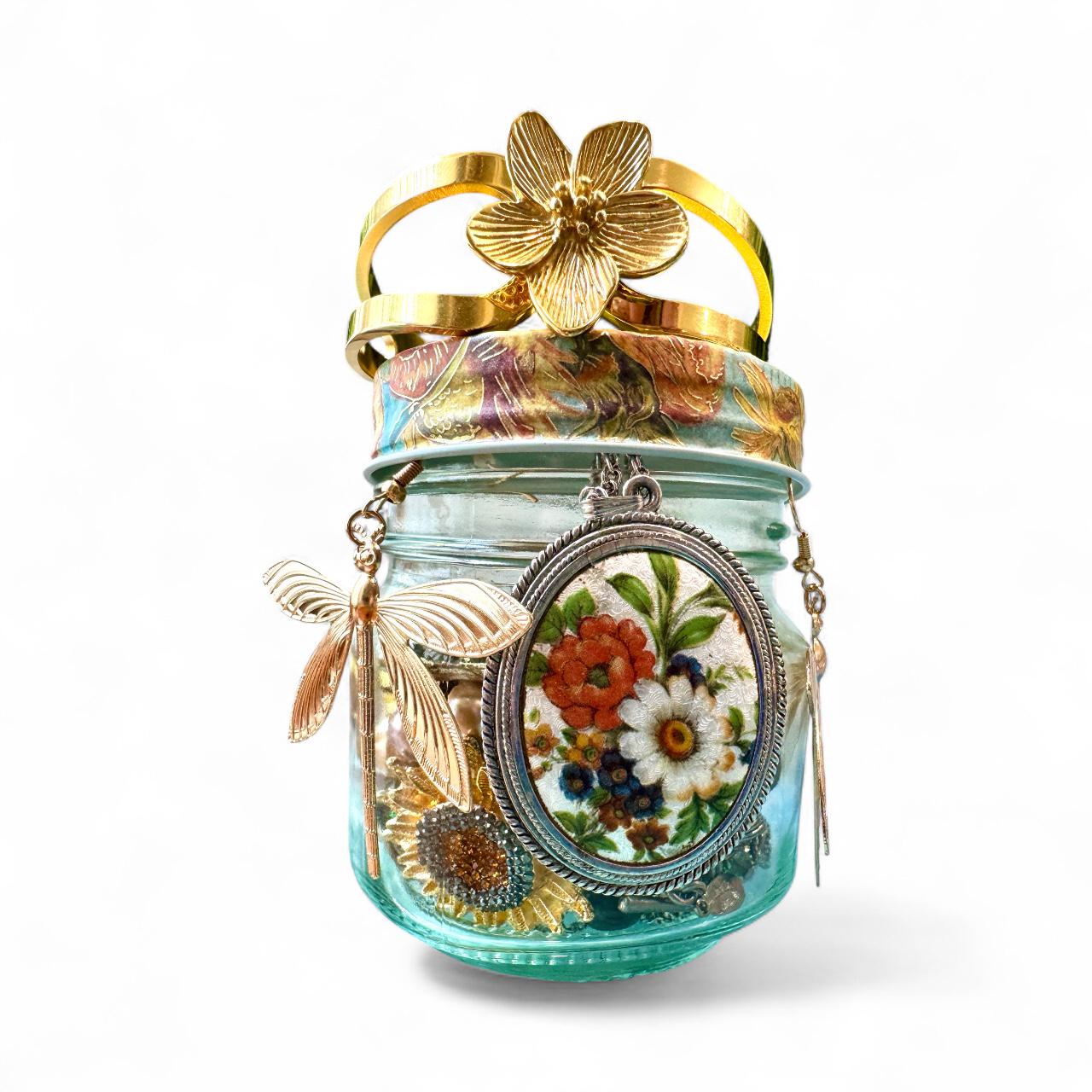 Puzzle and Pearl Jewelry Jars – Curated Jewelry Experience - Etsy