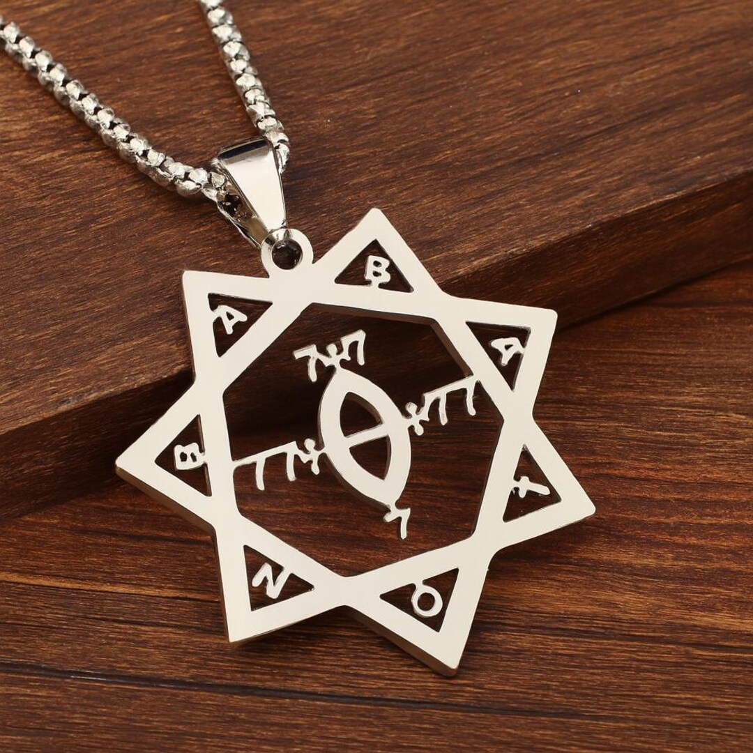 Pendant, Babalon, Seal, Stainless Steel, Esoteric ,symbol, Talisman ...