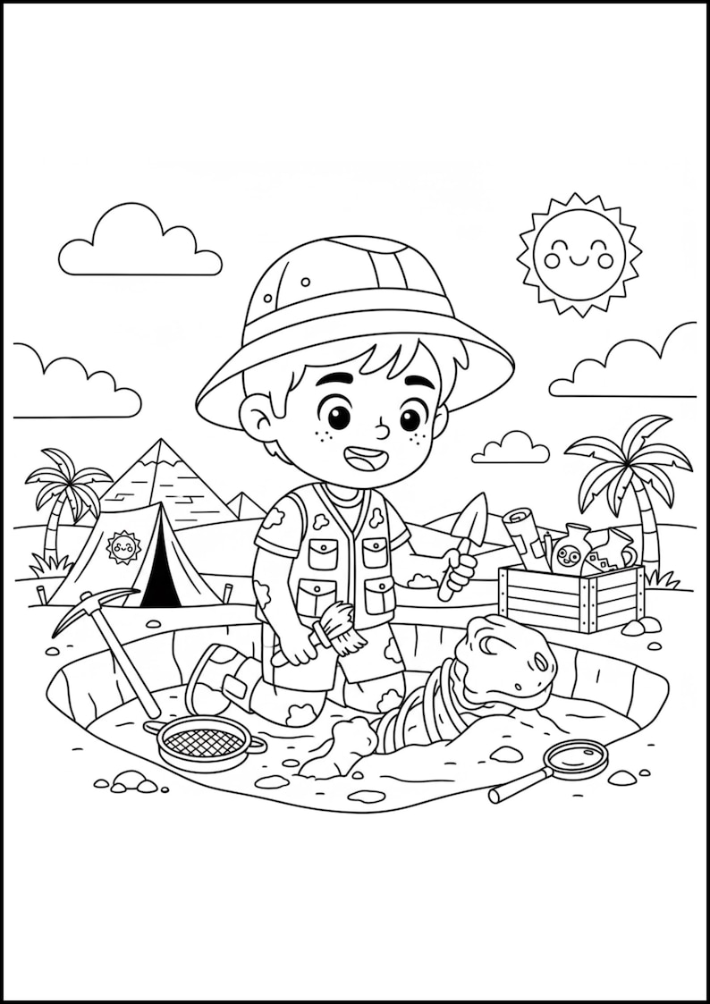 Professions Coloring Pages – 31 Printable Career & Job-themed PDF for ...