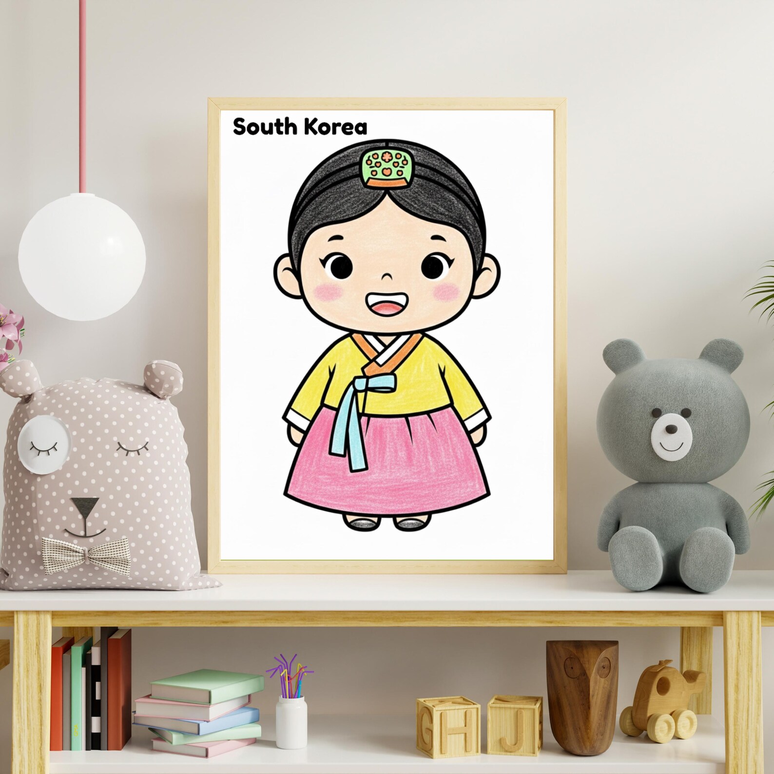 Children World Traditional Costumes Educational Coloring Book for ...