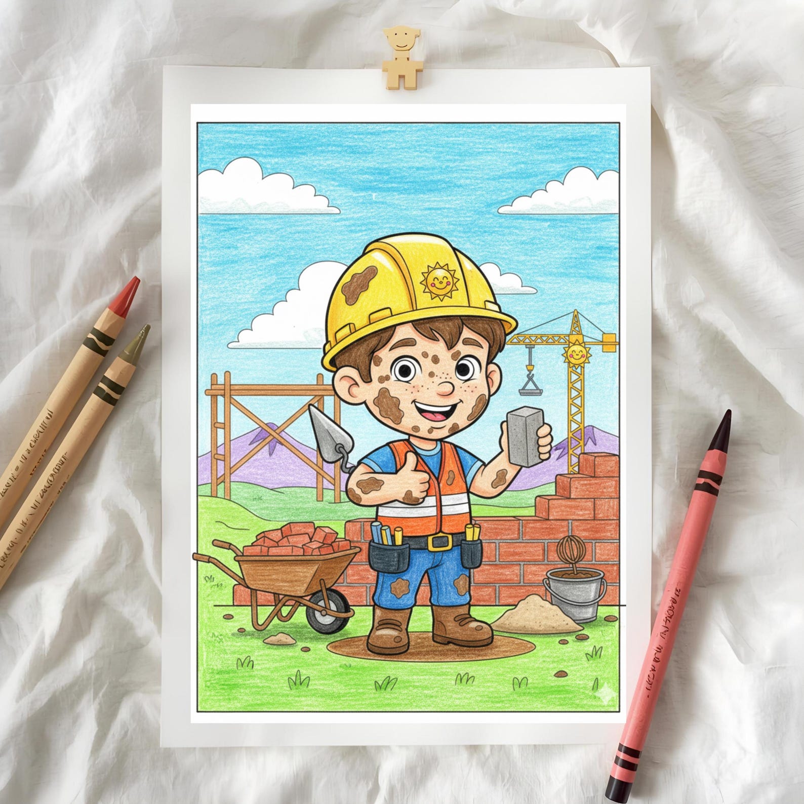 Professions Coloring Pages – 31 Printable Career & Job-themed PDF for ...