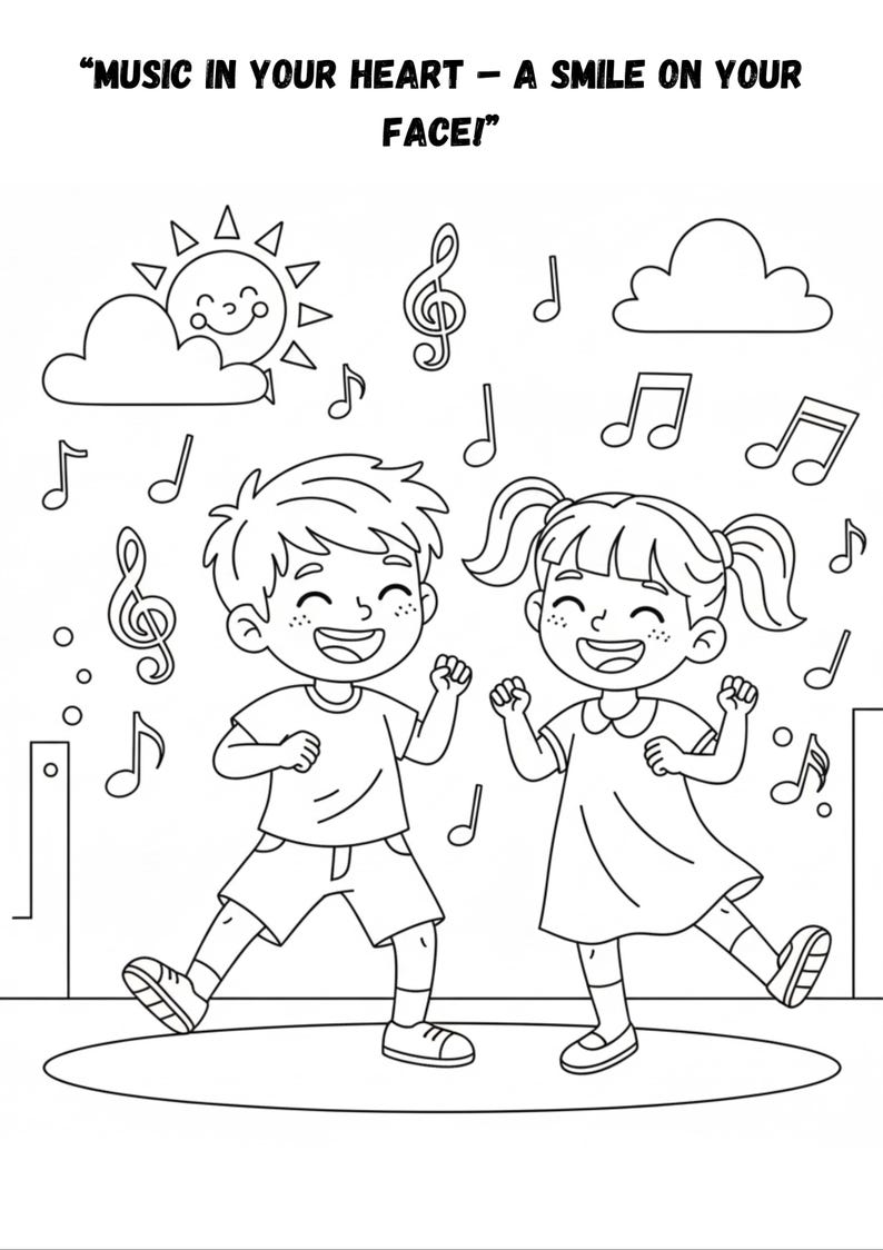 Healthy Habits - Coloring Book Montessori Inspired Printable A4 - Etsy