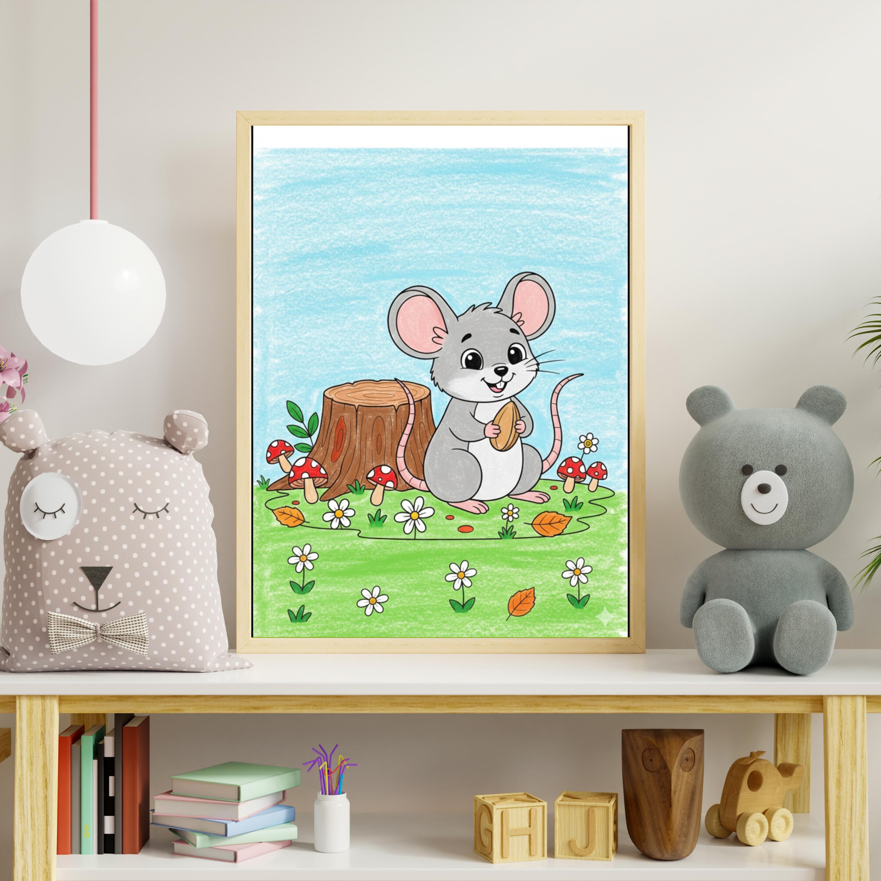 Forest Friends Coloring Book – Printable Woodland Animals Pages for ...