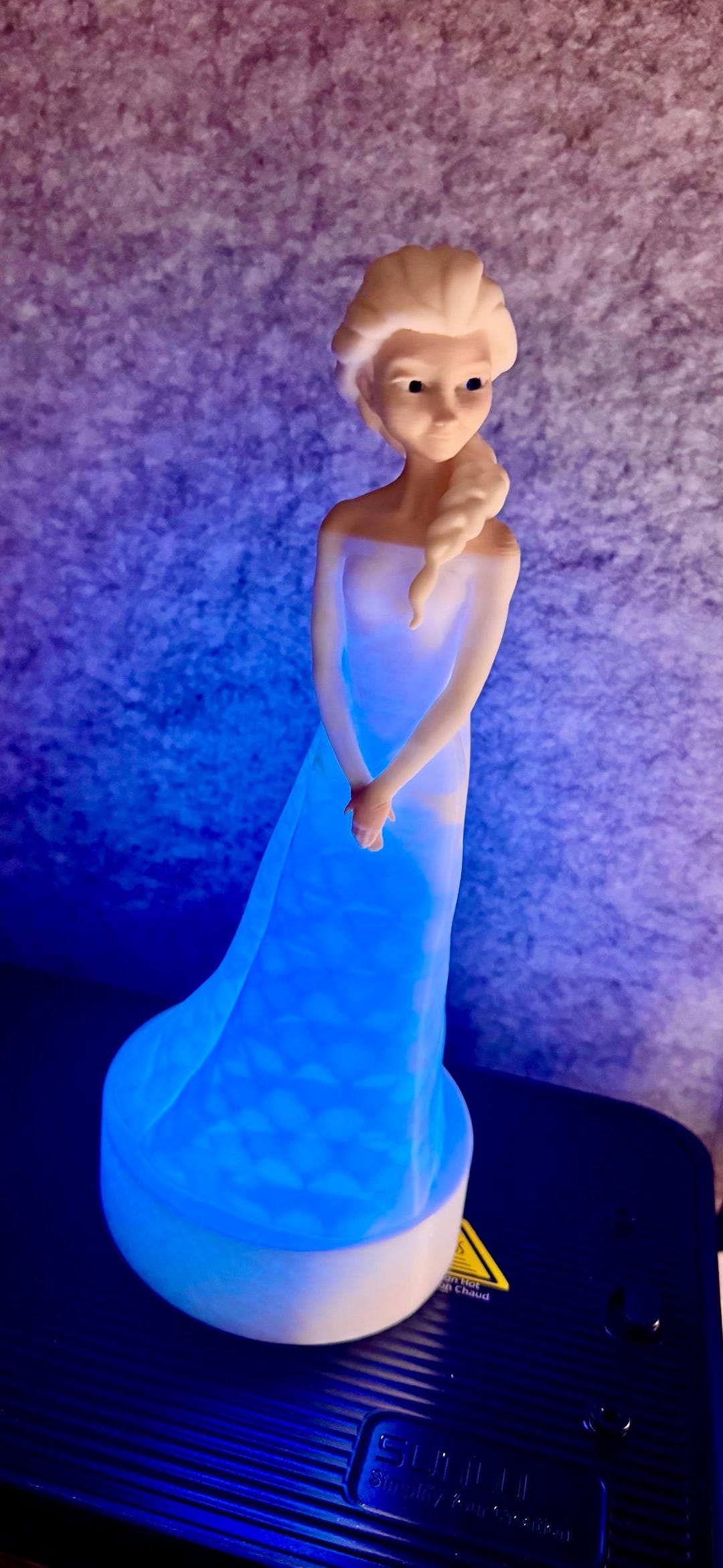 3D LED Night Lamp Elsa - Etsy