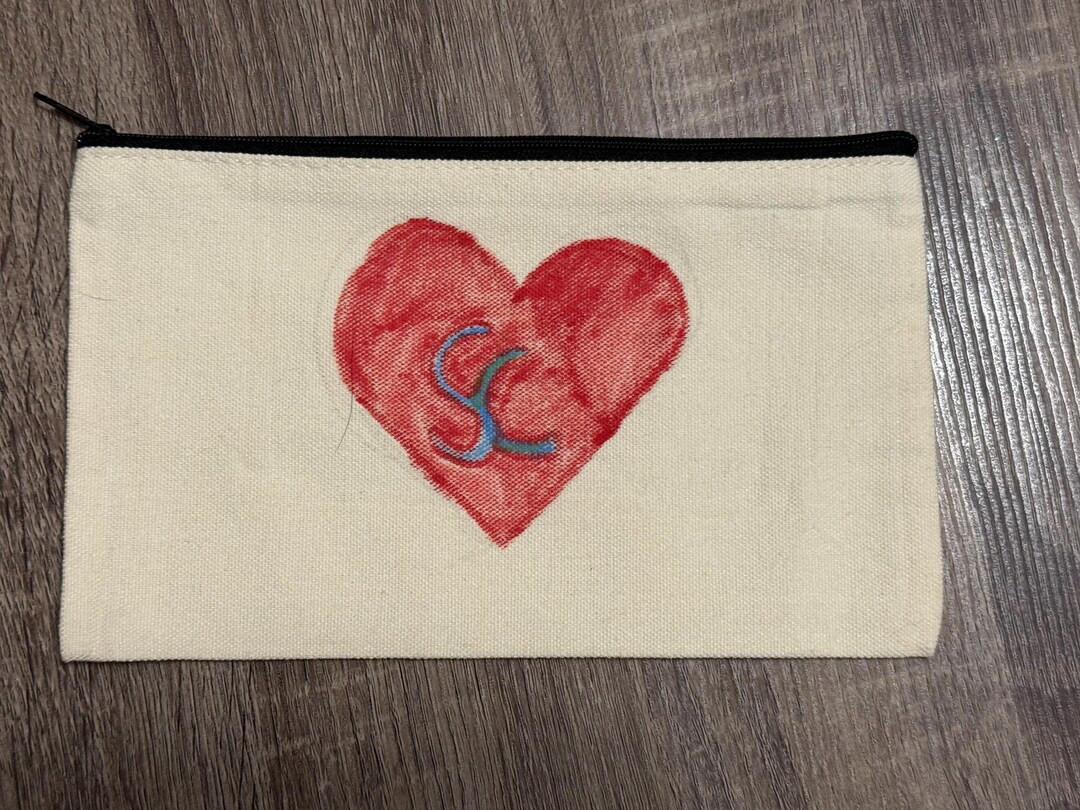 Pencil Pouch - "sabrina Carpenter" | 8x5 Zipper Pouch | Custom Fabric ...