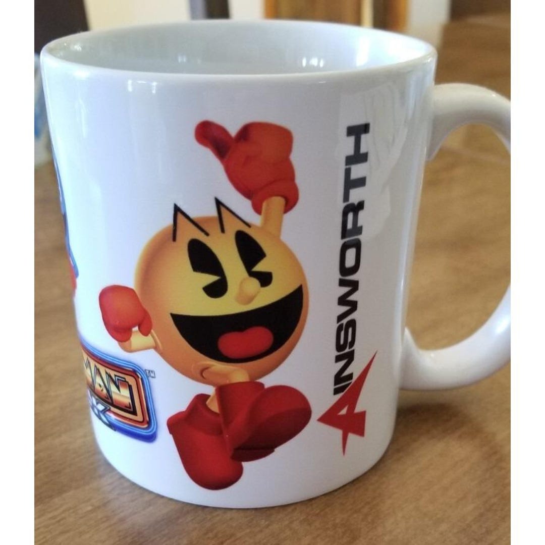 PACMAN LINK Retro 90s Video Game Bandai Ainsworth Ceramic Mug Cup - Etsy