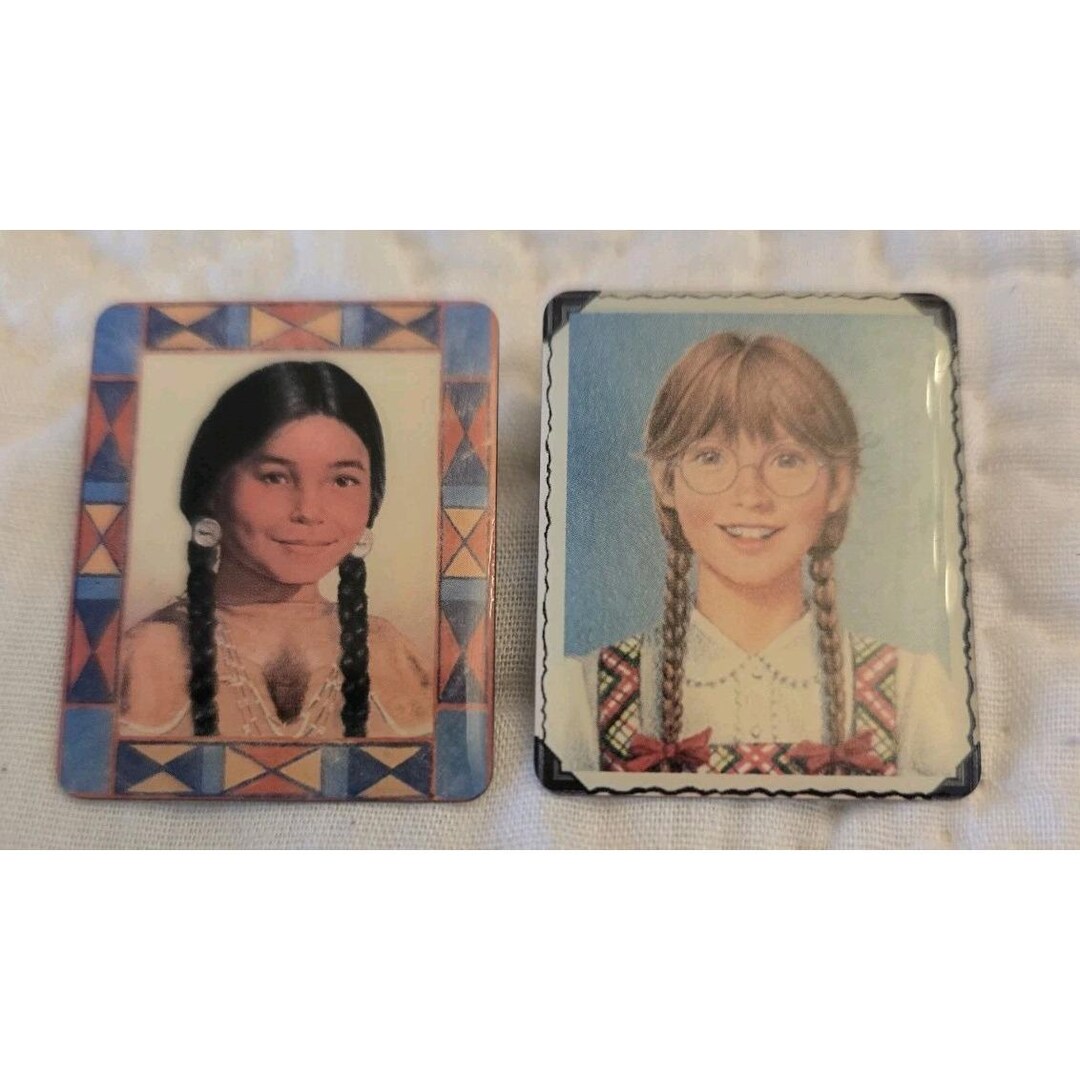 Vintage American Molly Kaya Girl Doll Pin Set Lot of 2 Historical ...