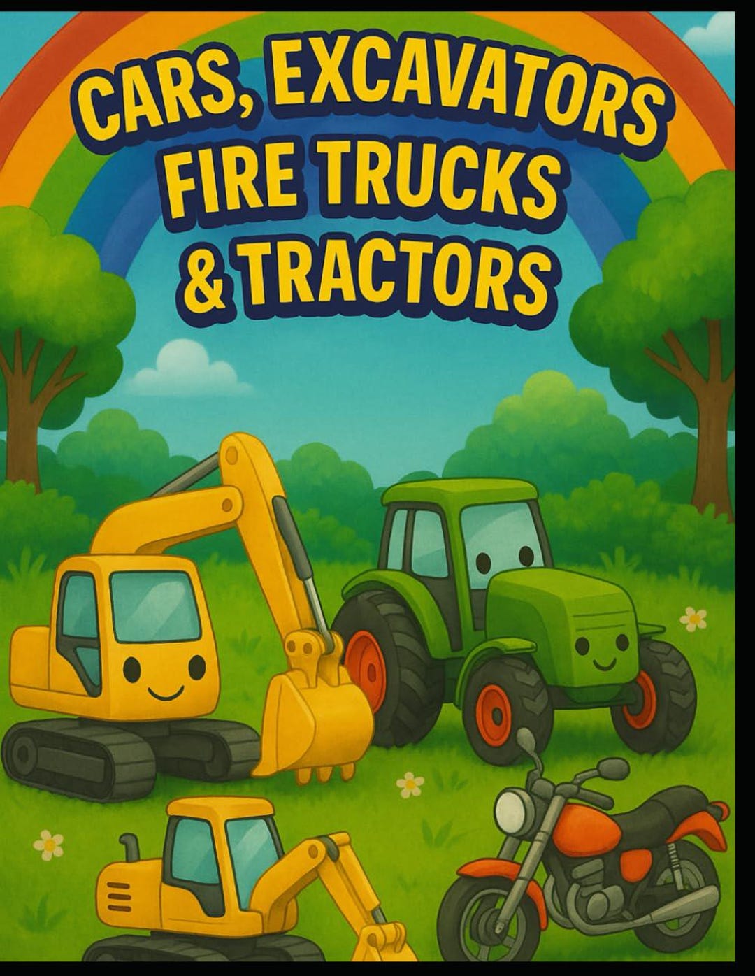 Cars, Trucks Und Diggers Coloring Book | 60 Vehicle Designs ...