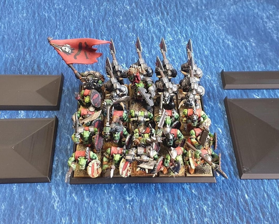 Movement Trays for 25mm Bases, Used in Miniature Games / Wargaming ...