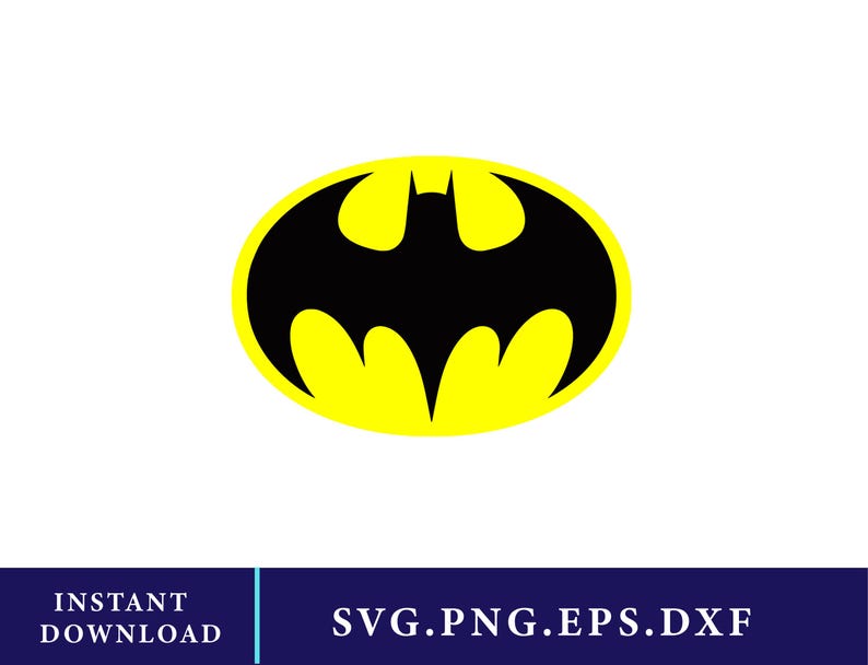 Bat Superhero SVG | Comic Clipart | Gotham Vector | Kids Cartoon Decal ...