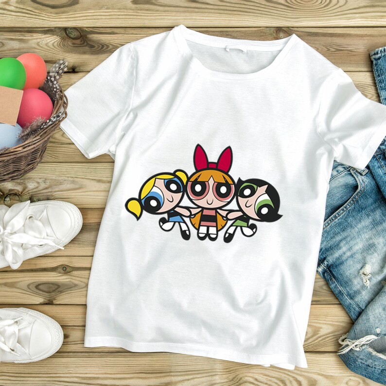 Powerpuff Girls Svg Png Dxf | Cute Cartoon Clipart for Kids | Instant ...