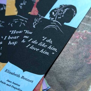 Printable Jane Austen Bookmarks Pride and Prejudice - Etsy