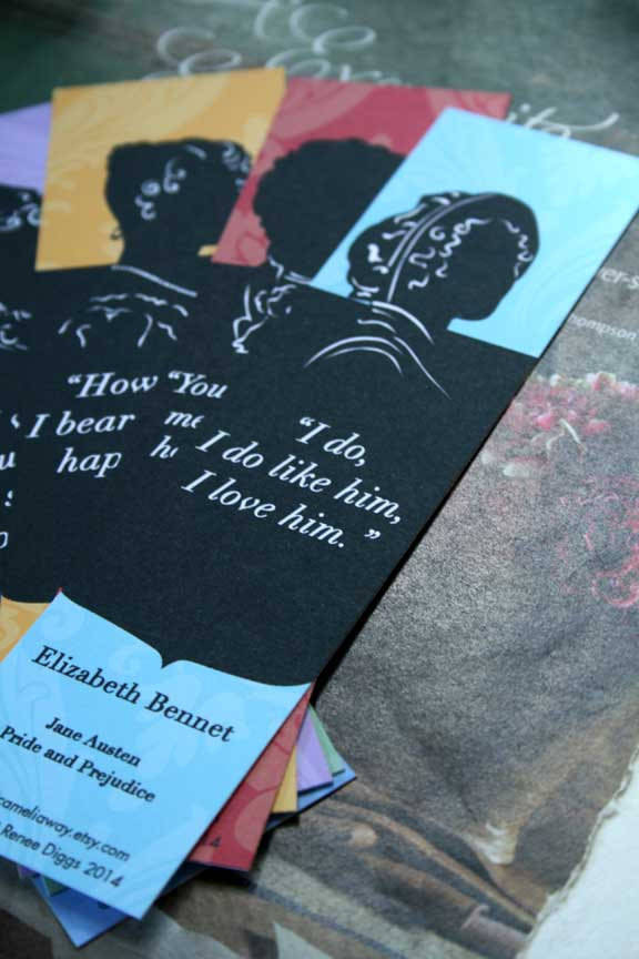 Printable Jane Austen Bookmarks Pride and Prejudice - Etsy