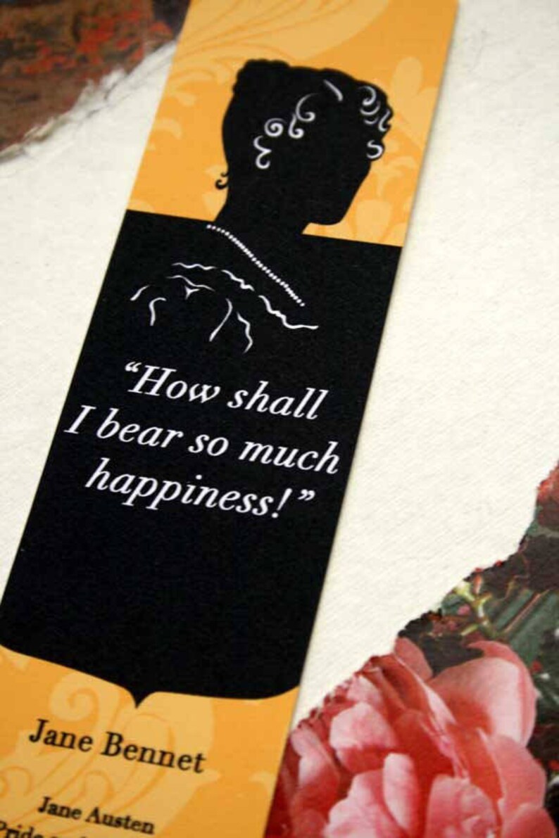 Printable Jane Austen Bookmarks Pride and Prejudice - Etsy