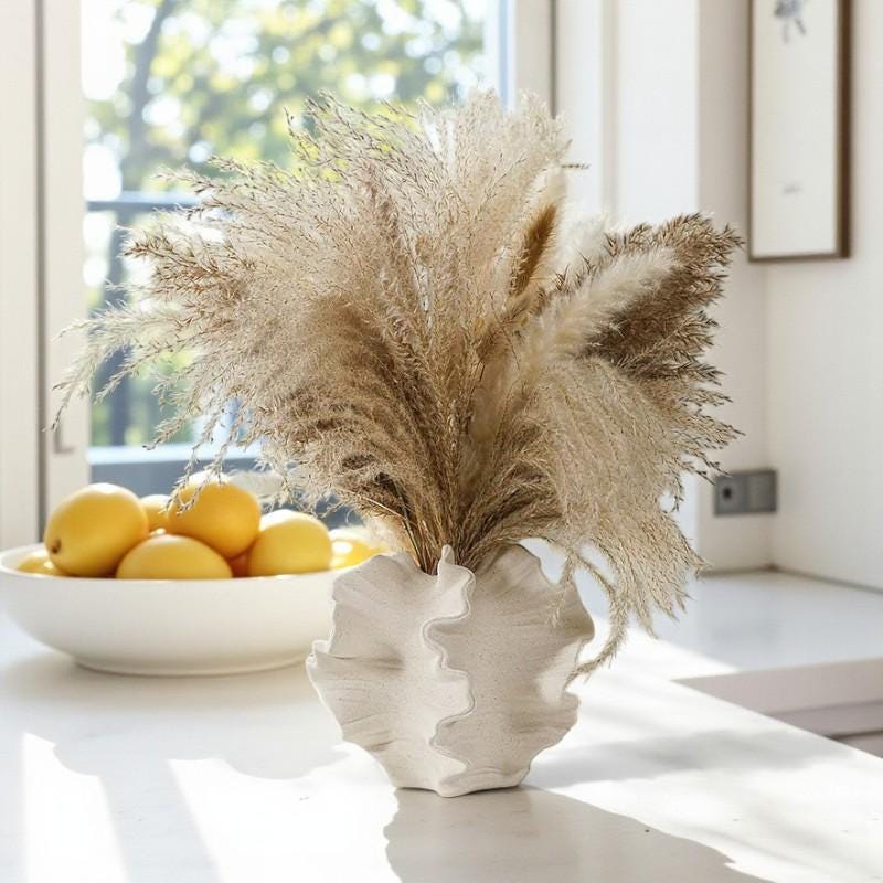 Cream Vase - Etsy UK