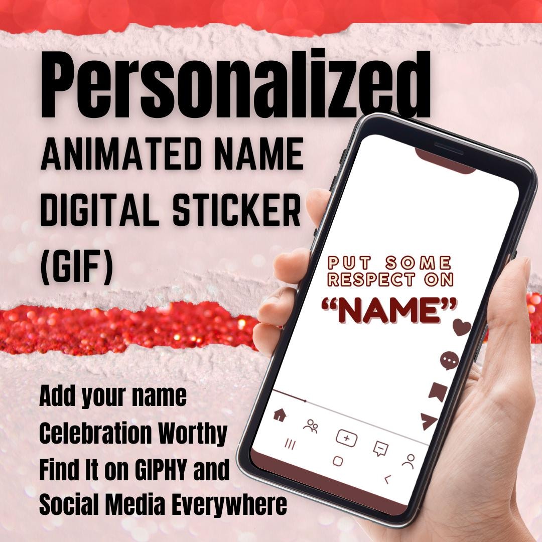 Personalized Name GIF | Put Some Respect on | Searchable on GIPHY ...