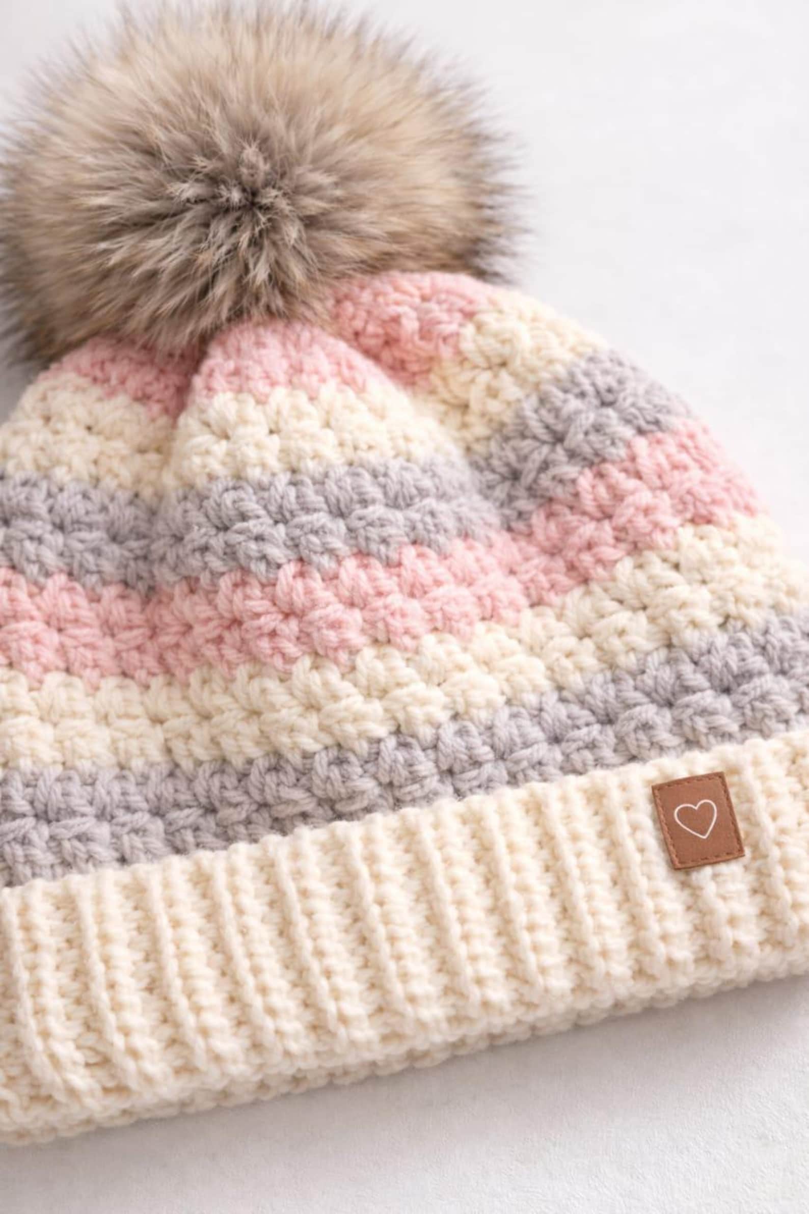 Crochet Beanie Pattern PDF, Beginner Friendly - Etsy