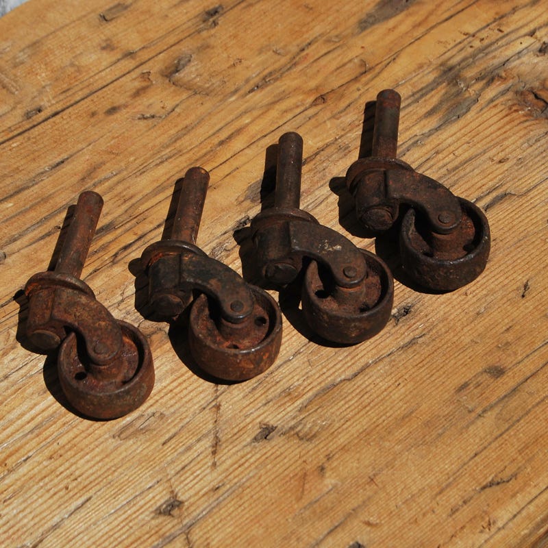Cast Iron Casters - Etsy