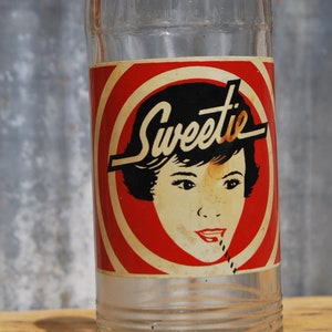 Sweetie Soda Bottle, 1960s Mod Pop Art Soda Cola Bottle - Etsy