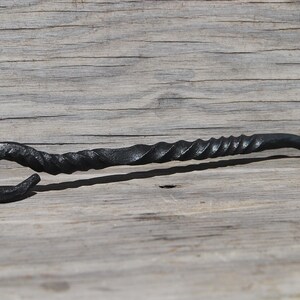 Hand Forged Sailmaker's Bench Hook With Twists, Shipwright Tools - Etsy