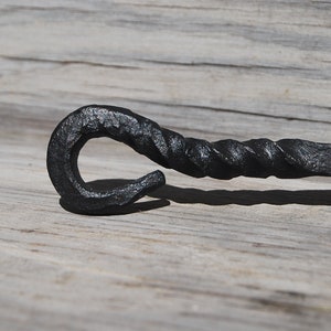 Hand Forged Sailmaker's Bench Hook With Twists, Shipwright Tools - Etsy
