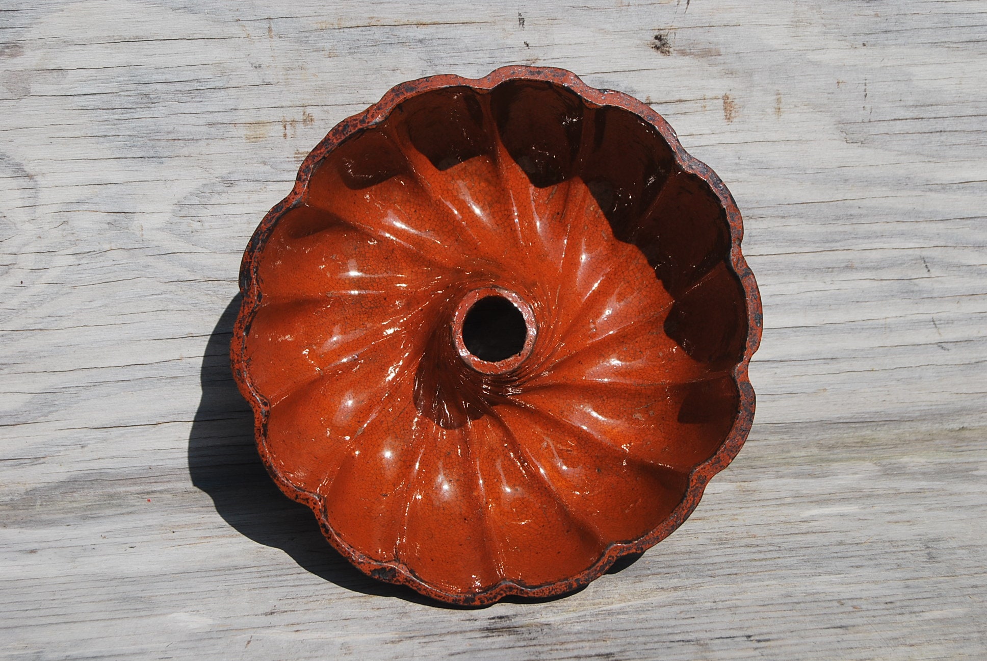 Antique Stoneware Bundt Cake Mold Ceramic Primitive Cake Mold | Etsy
